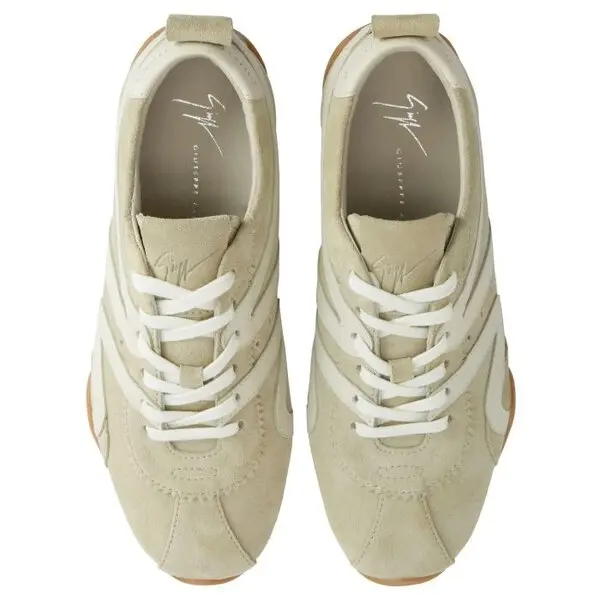 GIUSEPPE ZANOTTI Round Toe Lace-up Sneakers