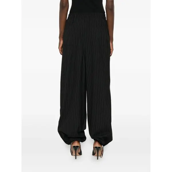 THE FRANKIE SHOP Pinstriped Relaxed Fit Trousers