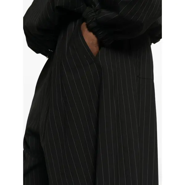 THE FRANKIE SHOP Pinstriped Relaxed Fit Trousers