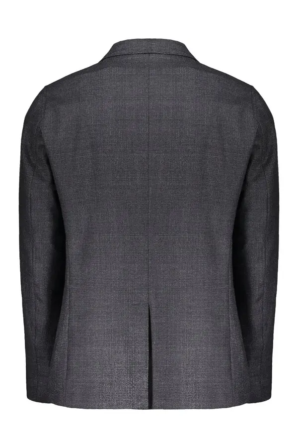 Herno Single-breasted Blazer - Grey