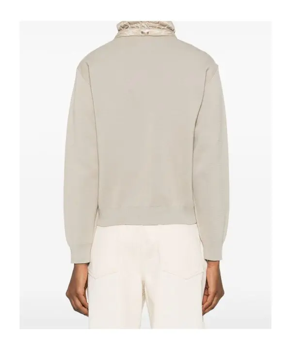 Herno Patchwork Drawstring Ultralight Jacket - White
