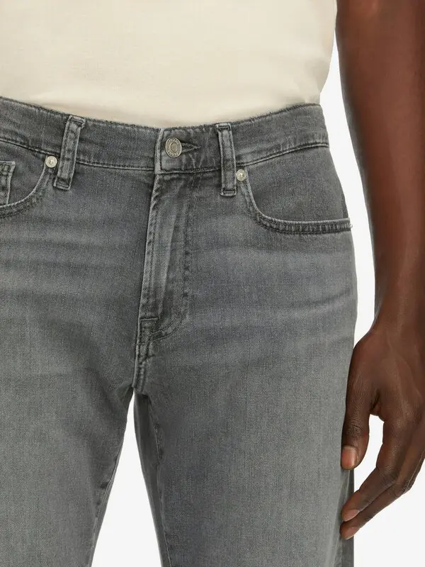 FRAME Mid-rise Straight-leg Jeans - Black
