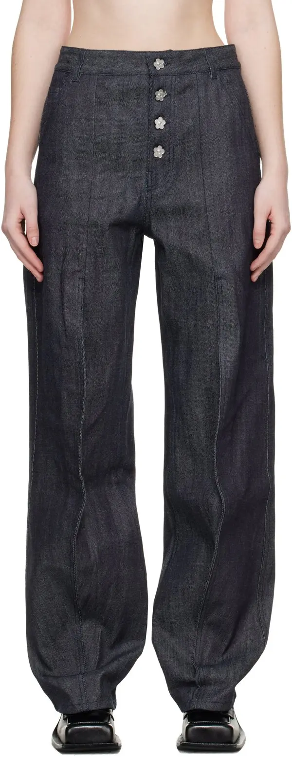Cecilie Bahnsen Belted Jeans