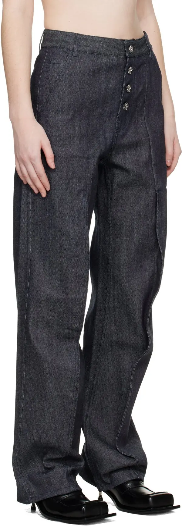 Cecilie Bahnsen Belted Jeans