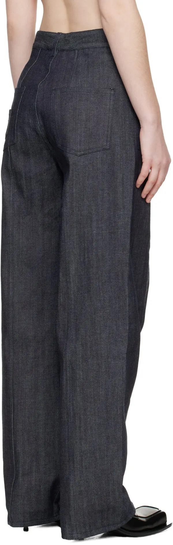 Cecilie Bahnsen Belted Jeans
