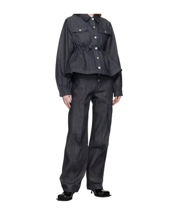Cecilie Bahnsen Belted Jeans