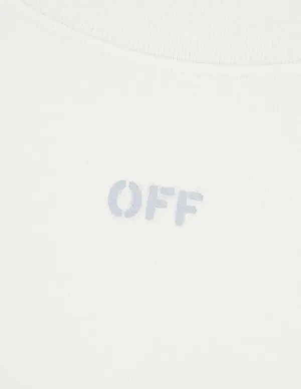 Off-White Logo Printed Crewneck T-shirt - White