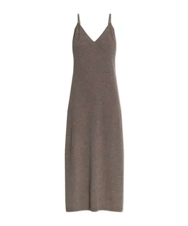 LISA YANG Marlie Spaghetti Strap Maxi Dress - Brown