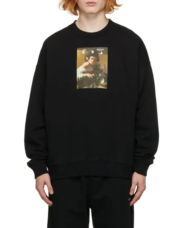 Off-White Caravaggio Painting Printed Sweatshirt