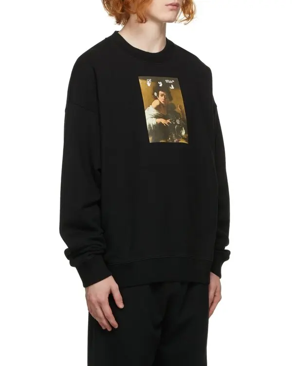 Off-White Caravaggio Painting Printed Sweatshirt