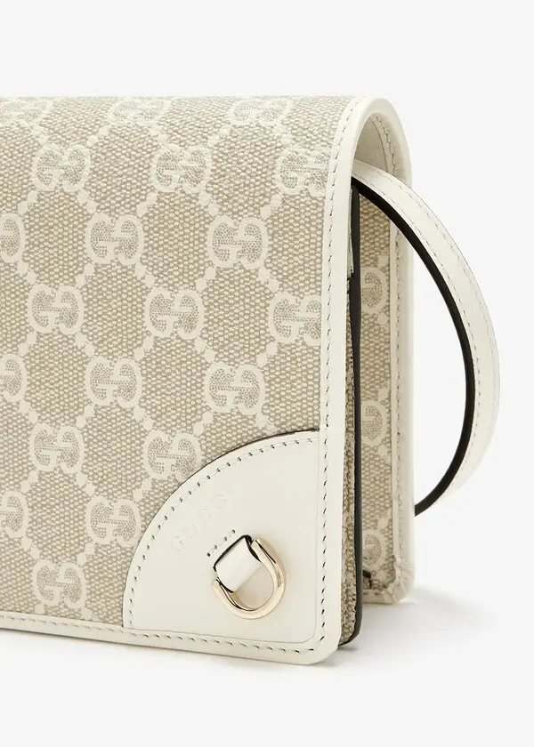Gucci Gg Emblem Super Mini Shoulder Bag