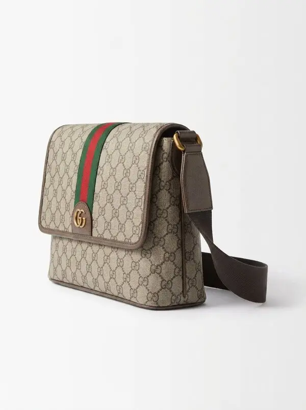 Gucci Ophidia Medium Messenger Bag - Nude