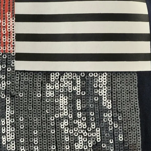 Emporio Armani Round Neck T-shirt With Embellished Front Panel