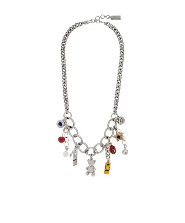 Marc Jacobs Bijoux Charm Necklace - Gray