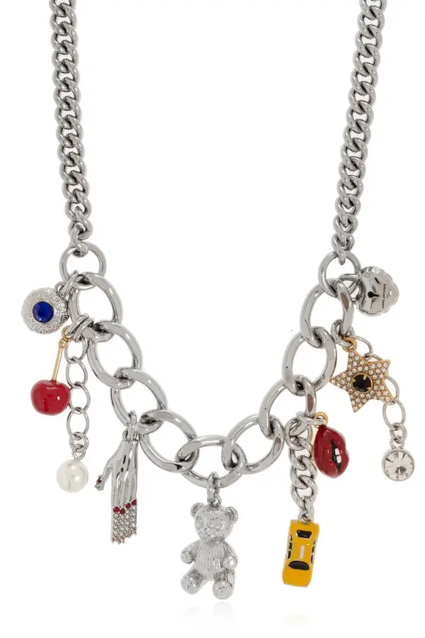 Marc Jacobs Bijoux Charm Necklace - Gray