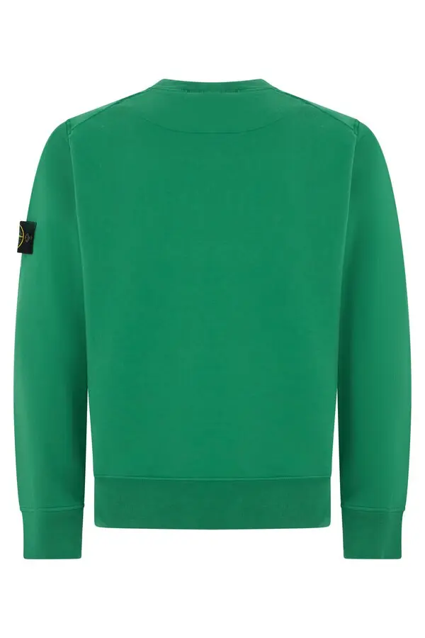Stone Island Logo Patch Crewneck Sweatshirt - No