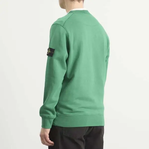 Stone Island Logo Patch Crewneck Sweatshirt - No