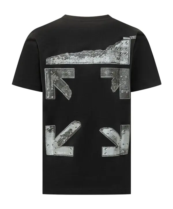 Off-White Arrow Short-sleeved T-shirt - Black
