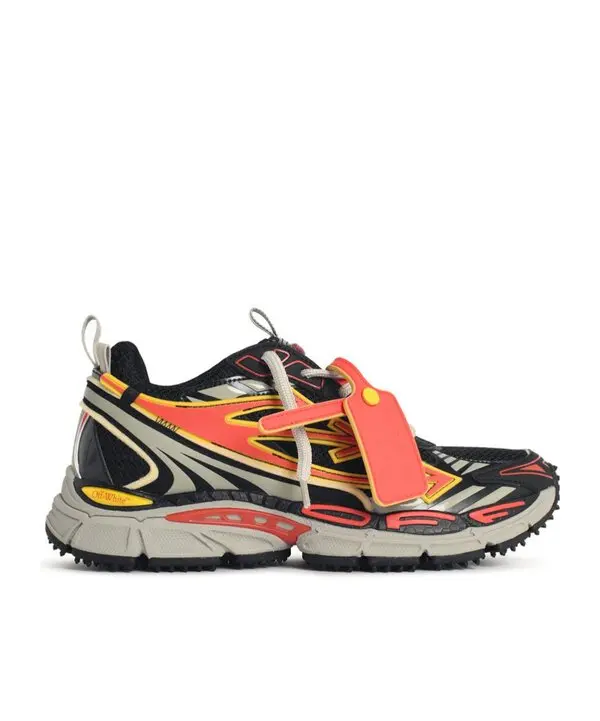 Off-White Be Right Back" Lace-up Sneakers - Black