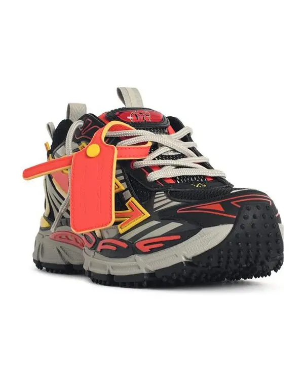 Off-White Be Right Back" Lace-up Sneakers - Black