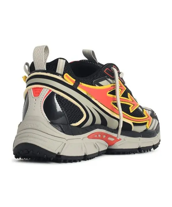 Off-White Be Right Back" Lace-up Sneakers - Black