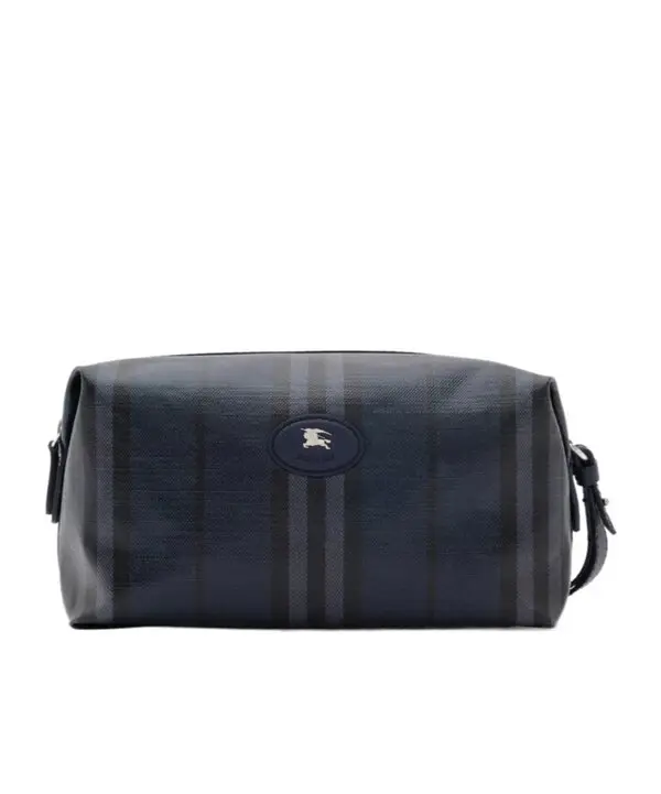 Burberry Highlands Wash Bag - Navy