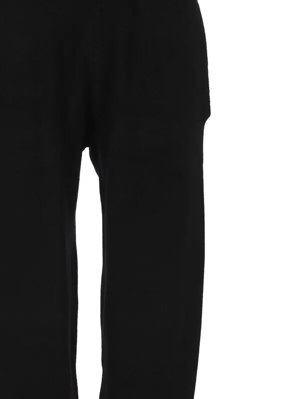 ENTIRE STUDIOS Ribbed Knit Pants - Black