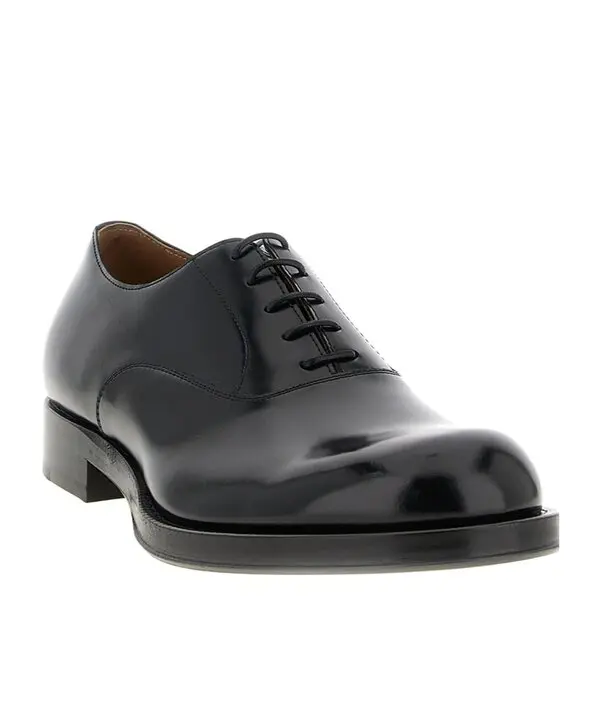 Dries Van Noten Lace-up Oxford Shoes - Black