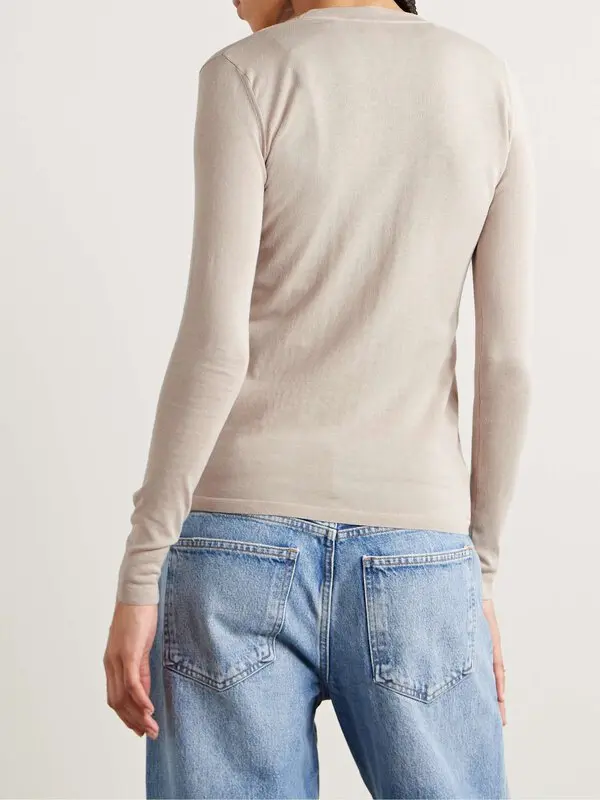 Max Mara Long Sleeve V-neck Cardigan