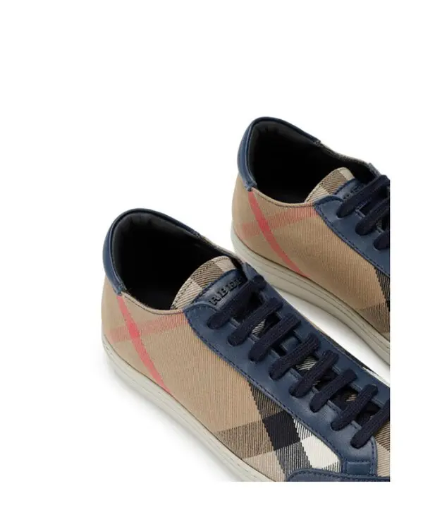 Burberry Low-top Sneakers With Signature Check