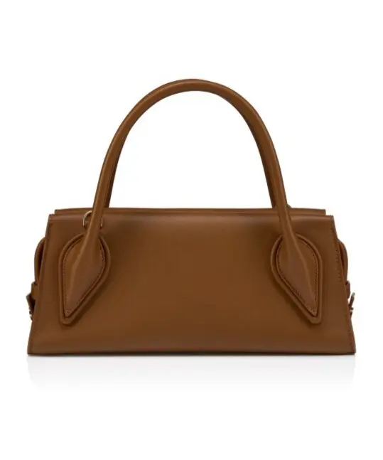 CHRISTIAN LOUBOUTIN Top Handle Shoulder Bag - Brown