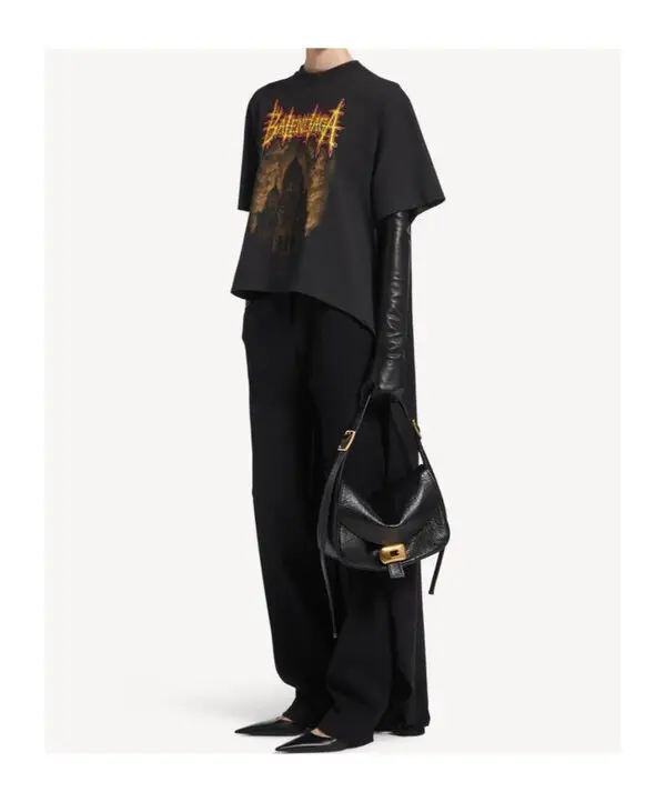 Balenciaga Train Graphic Print Layered T-shirt