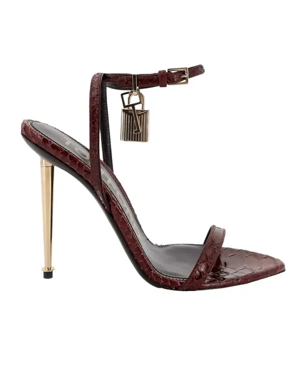 TOM FORD Pointed-toe High-heeled Sandals - Multicolor