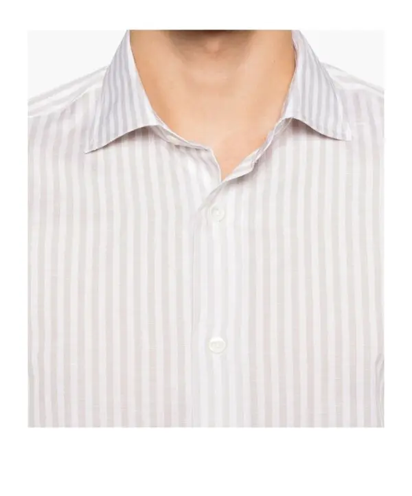 MAZZARELLI Striped Shirt - White