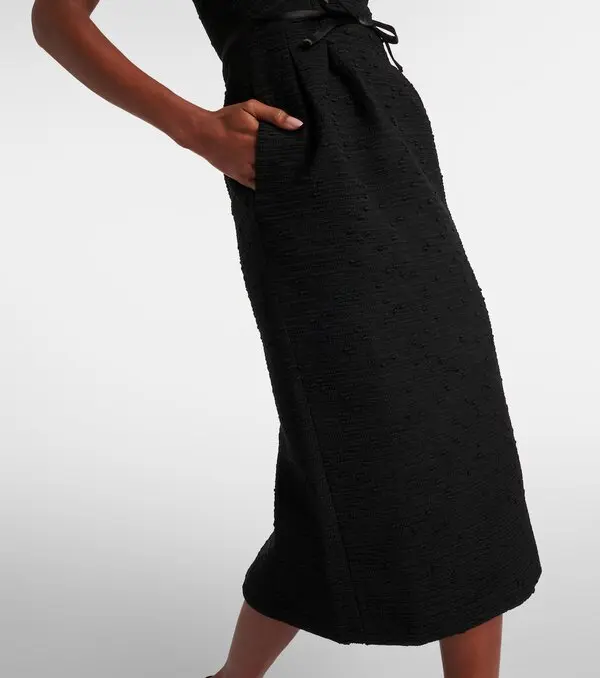 Erdem Textured Midi Dress