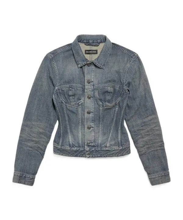 Balenciaga Corseted Denim Jacket
