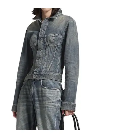 Balenciaga Corseted Denim Jacket