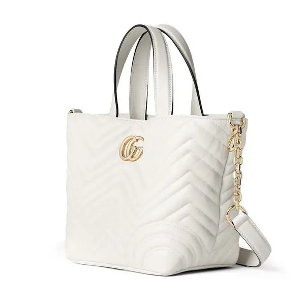 Gucci Betty Small Tote Bag - White