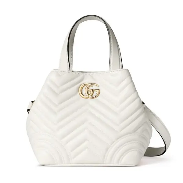 Gucci Betty Small Tote Bag - White