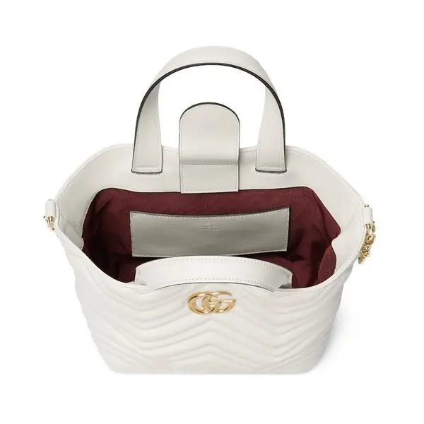 Gucci Betty Small Tote Bag - White