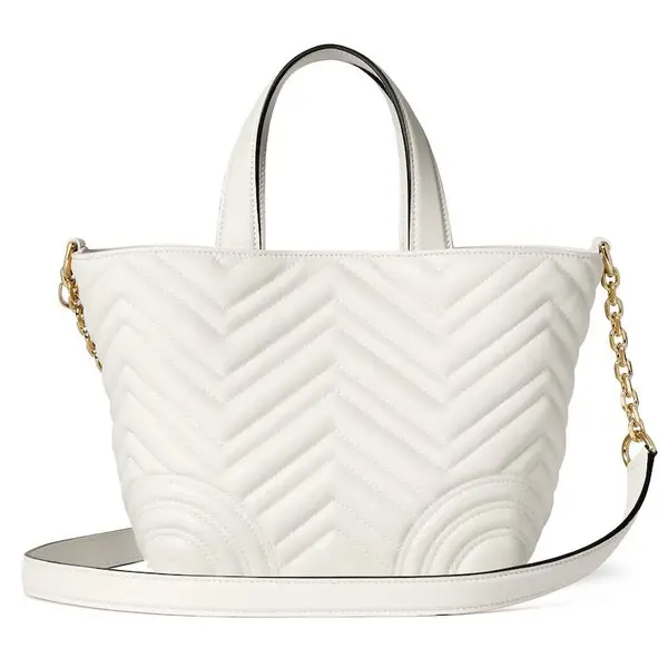 Gucci Betty Small Tote Bag - White
