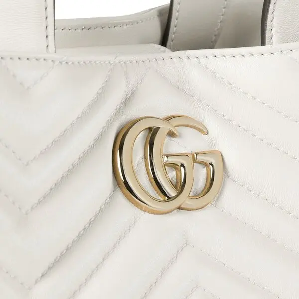 Gucci Betty Small Tote Bag - White