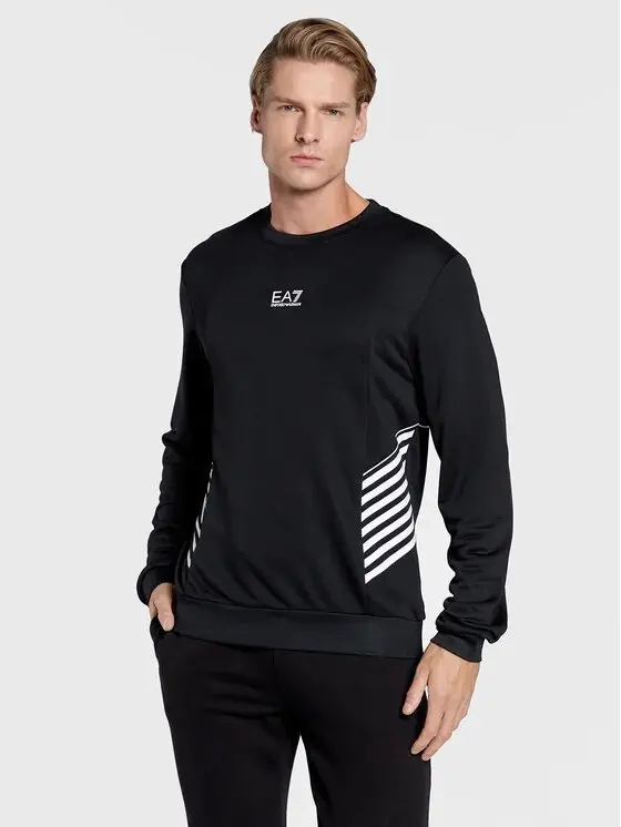 EA7 Logo Crew Neck Sweatshirt