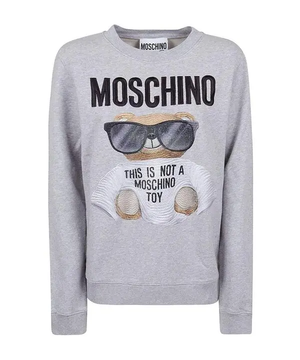 Moschino Embroidered Logo Sweatshirt