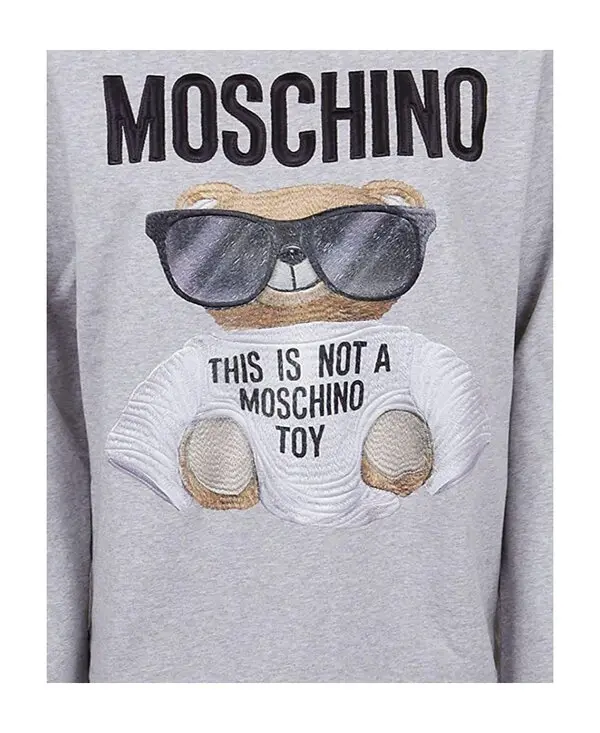 Moschino Embroidered Logo Sweatshirt