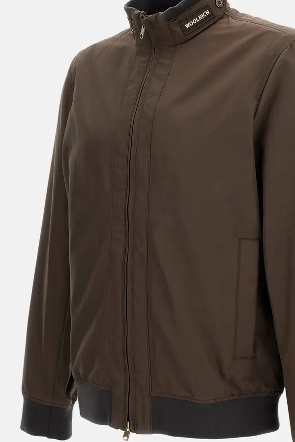 Woolrich Spring Lewis Bomber Jacket - Brown