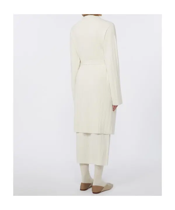 Max Mara Giusto Long Cardigan - White