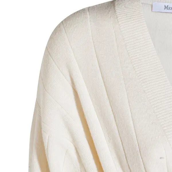Max Mara Giusto Long Cardigan - White