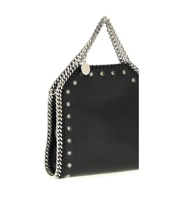 Stella McCartney Embellished Top Handle Bag - Black
