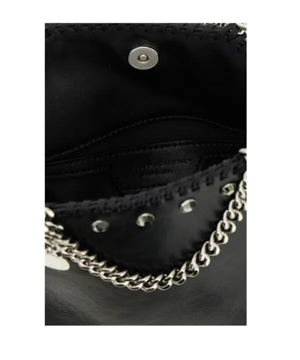 Stella McCartney Embellished Top Handle Bag - Black